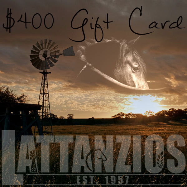 $400 Gift Card - Lattanzios