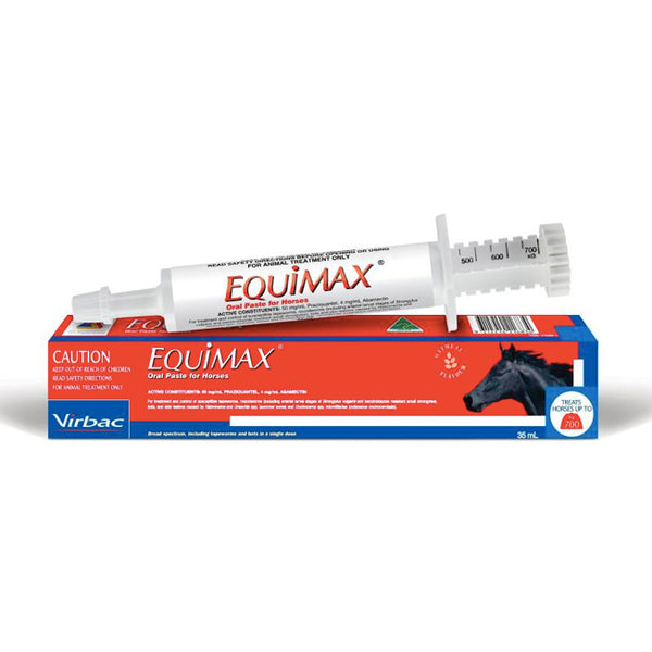 Equimax Wormer Paste - Lattanzios