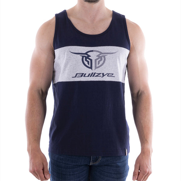 Bullzye Mens Splice Singlet - Lattanzios