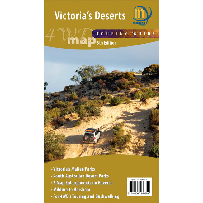 Meridian Maps Victorias Deserts 4WD Map - Lattanzios